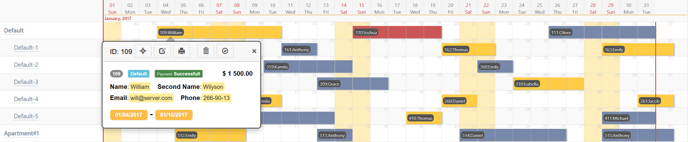 Booking Calendar WordPress Plugin For Online Bookings