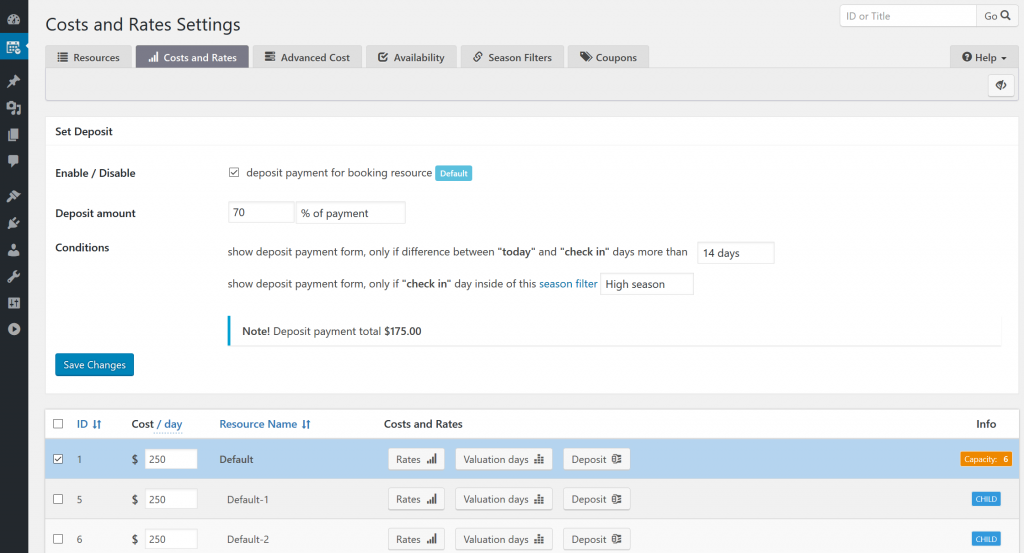 Screenshots | WP Booking Calendar: The #1 Booking Plugin for WordPress.