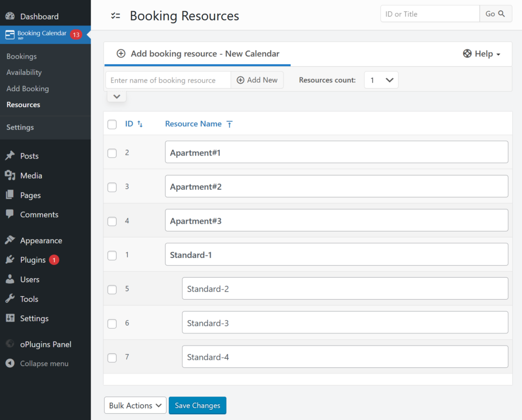 Features | WP Booking Calendar Versions Overview