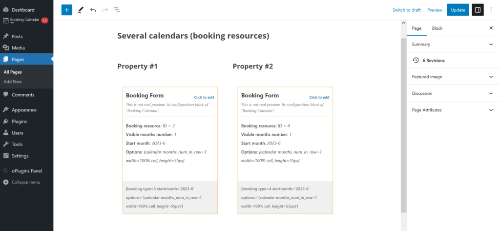 What are Booking Resources ? | WP Booking Calendar: The #1 Booking ...