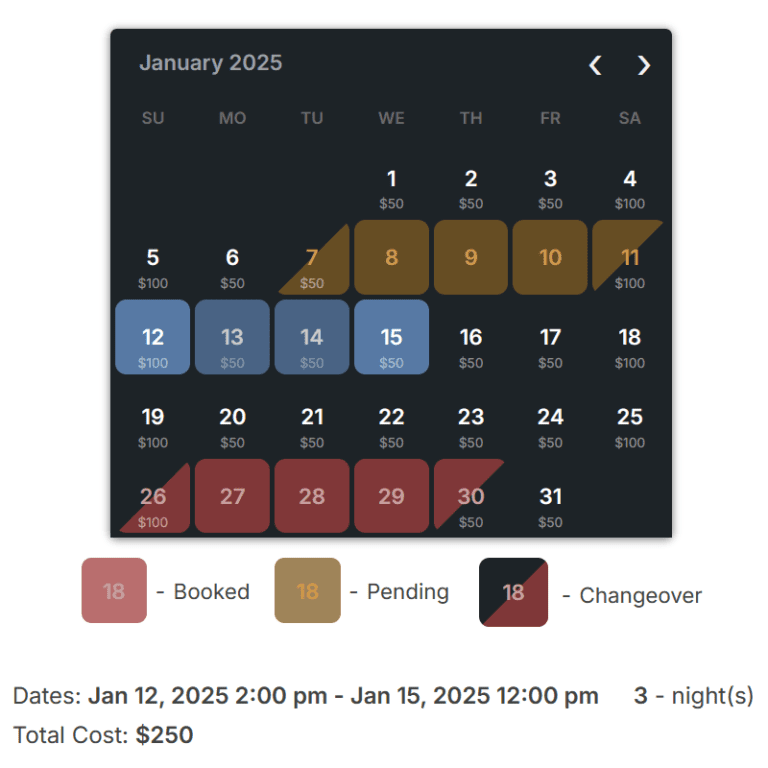 WP Booking Calendar - The #1 Booking Plugin for WordPress.