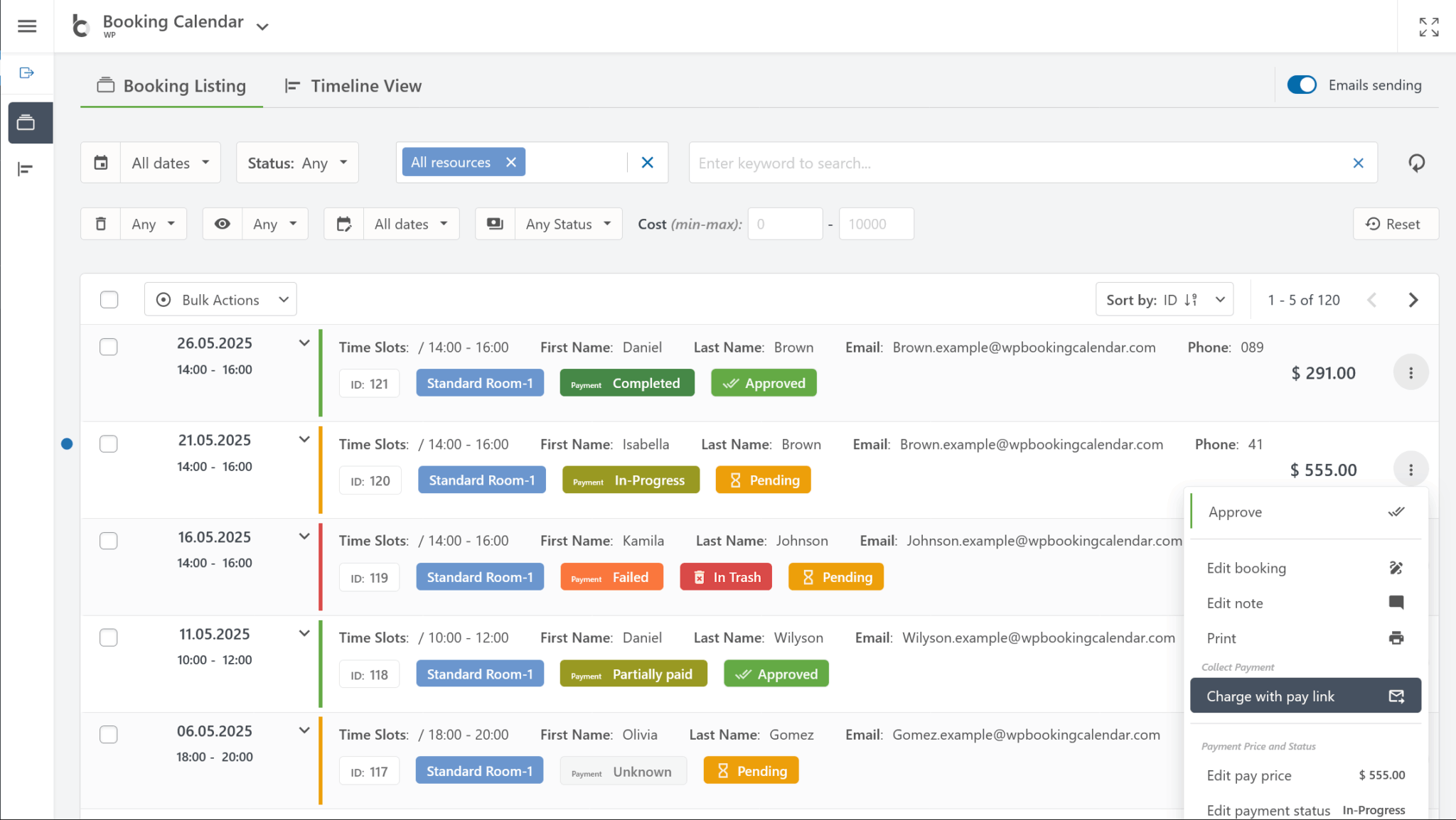 Screenshots | WP Booking Calendar: The #1 Booking Plugin for WordPress.