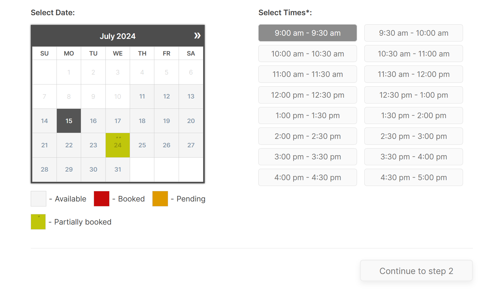 WP Booking Calendar - The #1 Booking Plugin for WordPress.